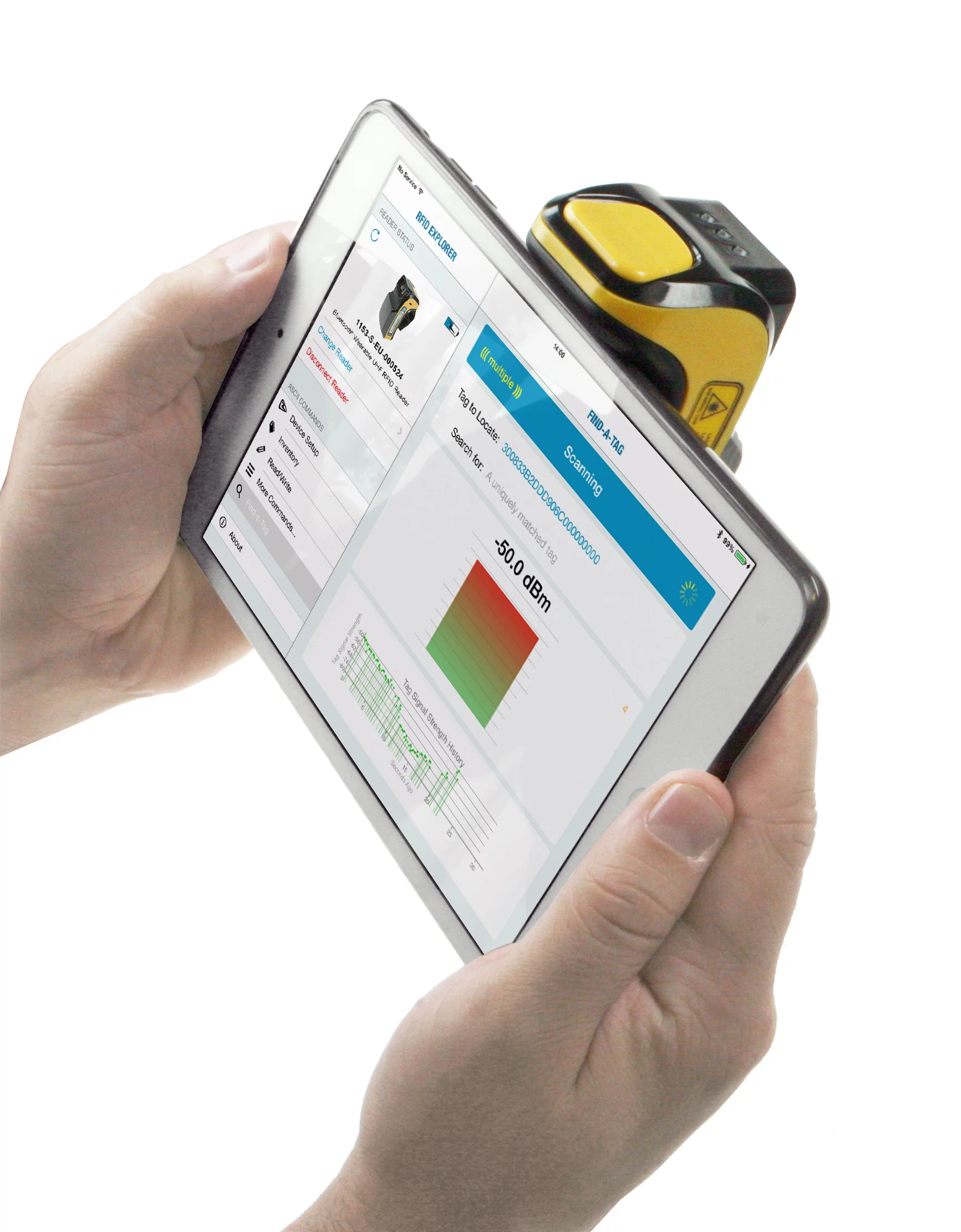 TSL 1153 Bluetooth® Wearable UHF RFID Reader