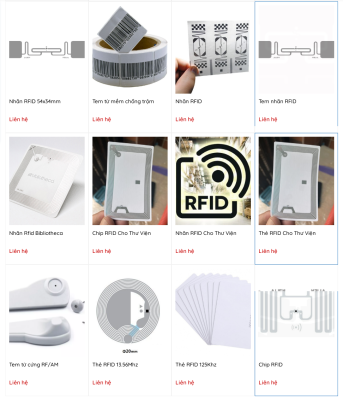 Các Loại Thẻ RFID Phổ Biến Và Ứng Dụng Của Chúng - IT Nam Việt